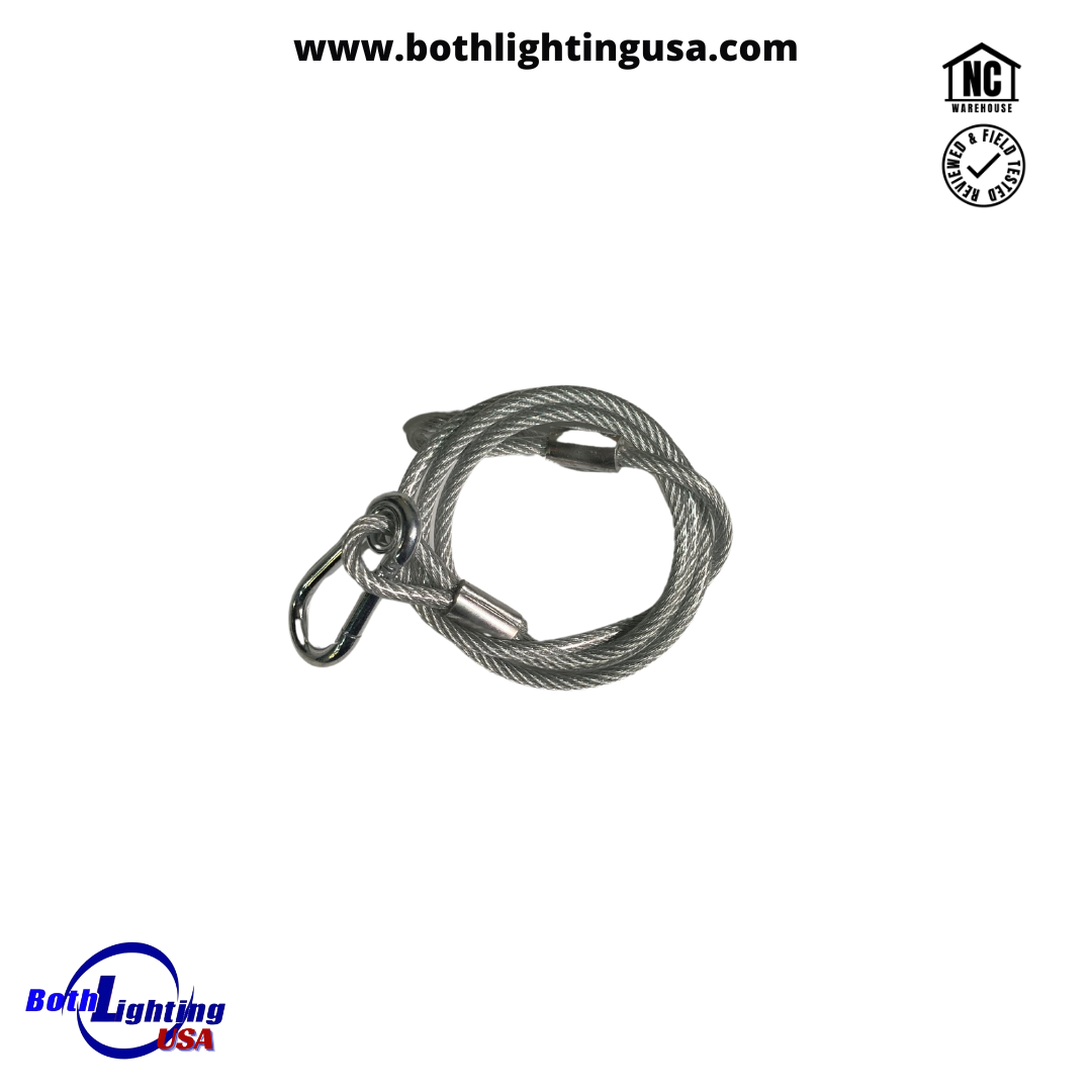 Safety Cable (Hanging Lighting Fixtures) – Both Lighting USA