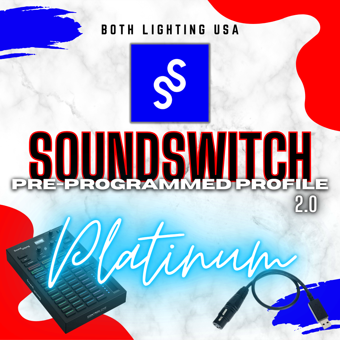 SoundSwitch Pre Programmed DMX Project (Platinum 2.0) – Both Lighting USA
